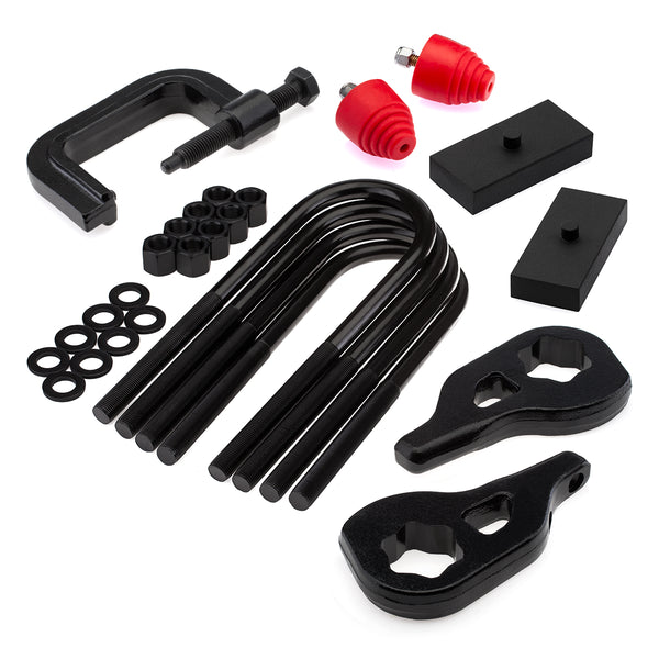 2002-2005 Dodge Ram 1500 Full Lift Kit with Bump Stops and Torsion Key ...
